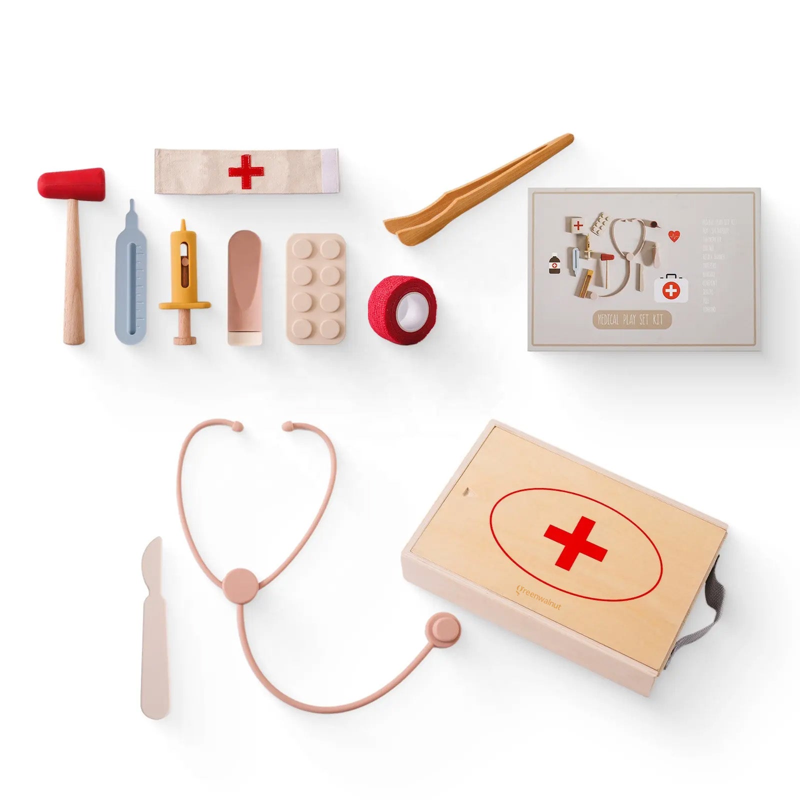 10 Pcs Doctor Play Set | Pretend Play – Green Walnut Inc.